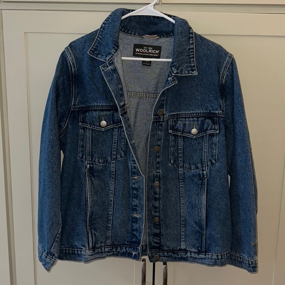 Woolrich | Jackets & Coats | Oversized Denim Jacket | Poshmark